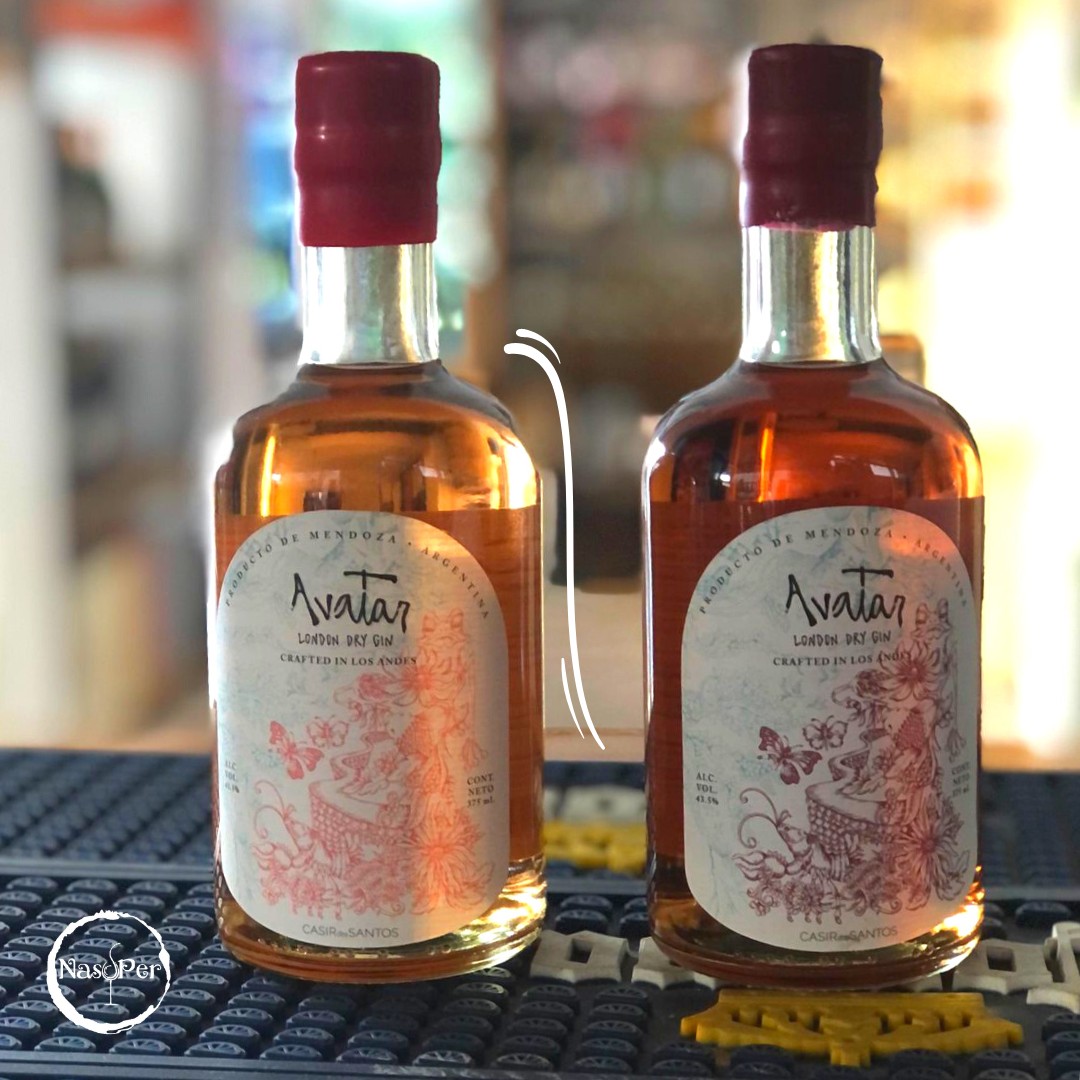 Gin Avatar London Dry 375ML – Black Bebidas